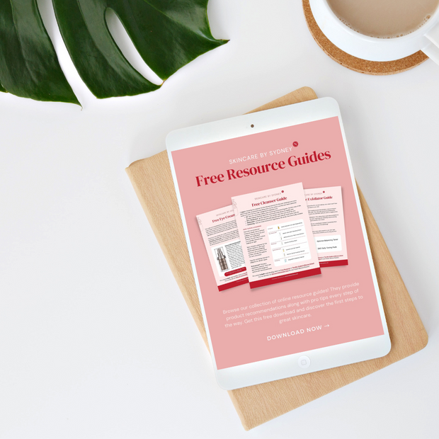 Free Resource Guides – Skincare by Sydney